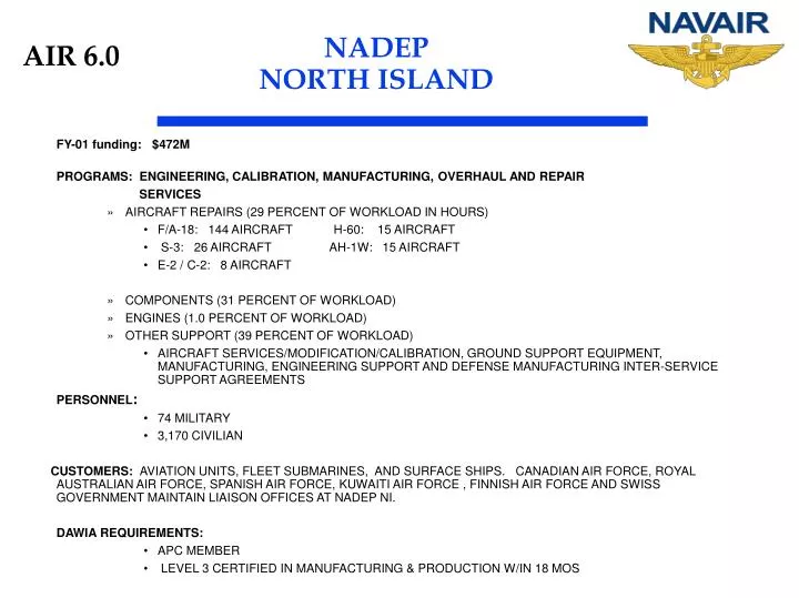 PPT - NADEP NORTH ISLAND PowerPoint Presentation, free download - ID ...