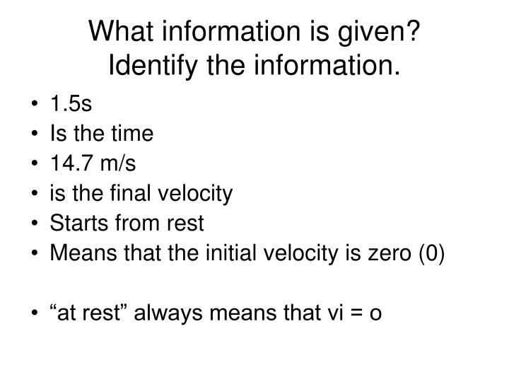PPT - Velocity time graphs PowerPoint Presentation - ID:3110068