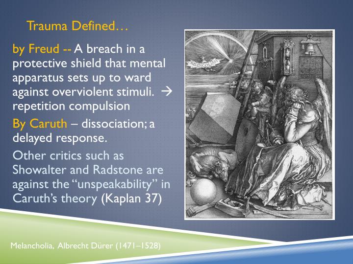 PPT - MOURNING AND MELANCHOLIA PowerPoint Presentation - ID:3110074