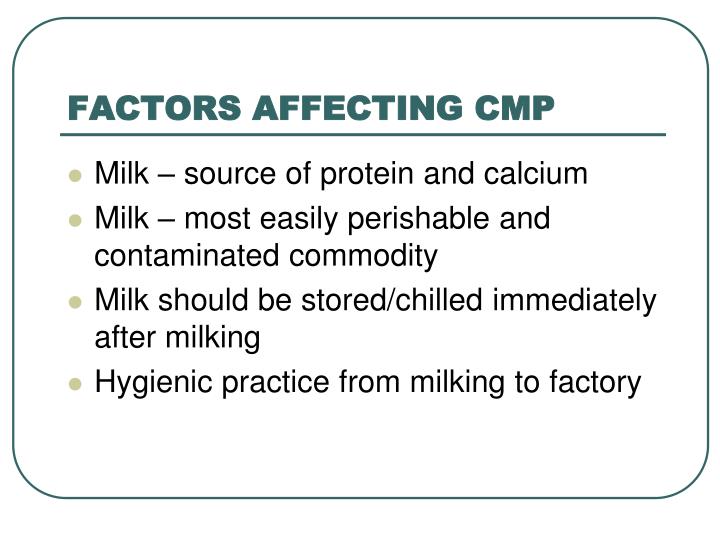 PPT - CLEAN MILK PRODUCTION (CMP) PowerPoint Presentation - ID:3110201