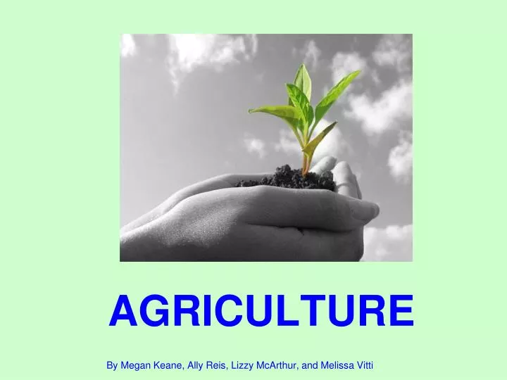 PPT - AGRICULTURE PowerPoint Presentation, free download - ID:3110602