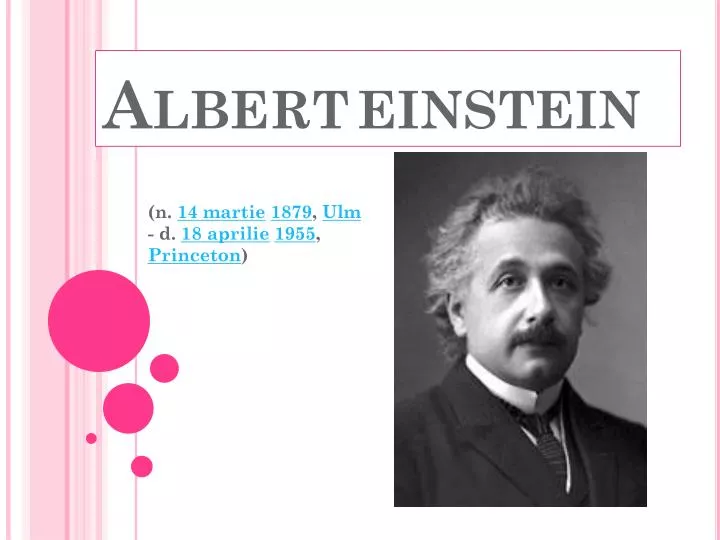 PPT - Albert einstein PowerPoint Presentation, free download - ID:3111431