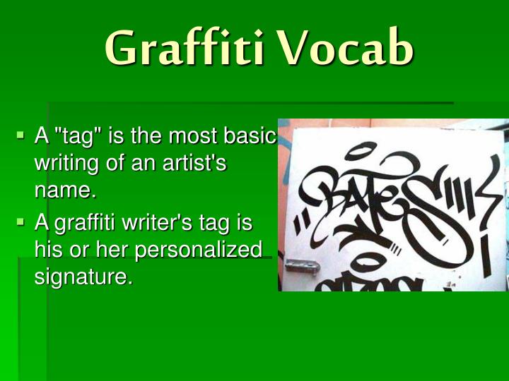 PPT - Graffiti PowerPoint Presentation - ID:3112091