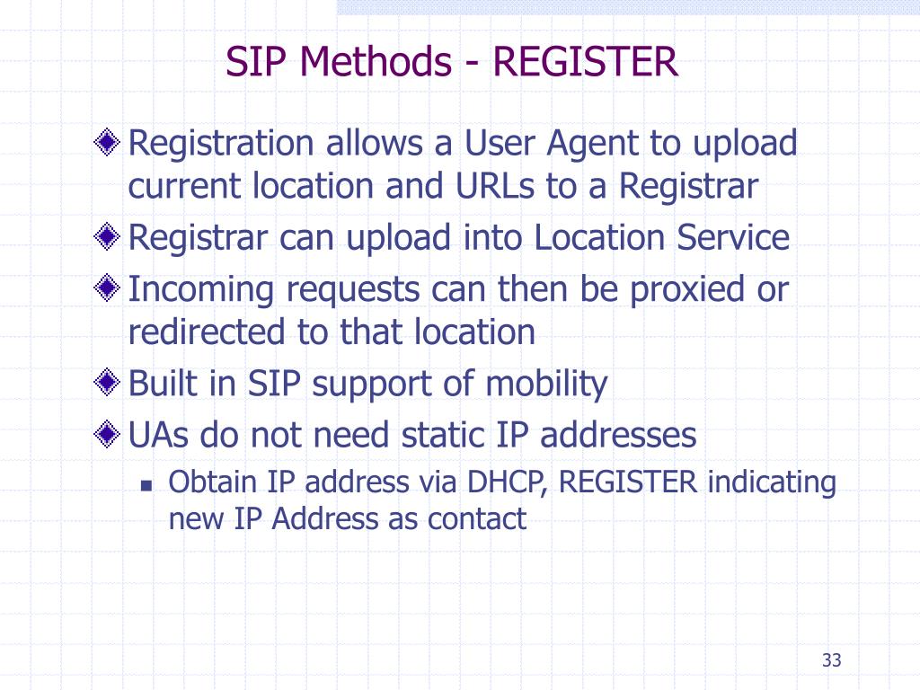 PPT - SIP Tutorial Introduction to SIP PowerPoint Presentation, free ...