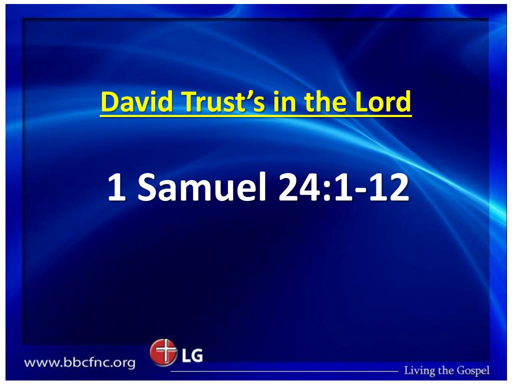 PPT - Servants of God: Those who Bear the Sword and Trust in the Lord ...