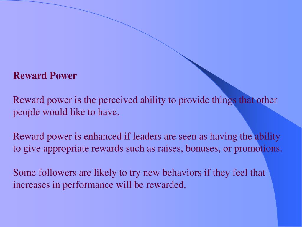 PPT - Situational Leadership: Perception and the Impact of Power ...