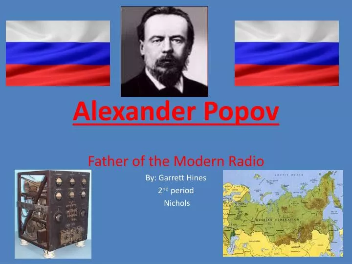 PPT - Alexander Popov PowerPoint Presentation, free download - ID:3112485