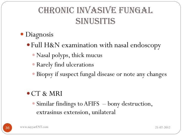 PPT - FUNGAL SINUSITIS PowerPoint Presentation - ID:3112554
