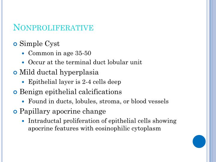 PPT - Breast Pain, Benign Breast Disease, and Breast Discharge ...