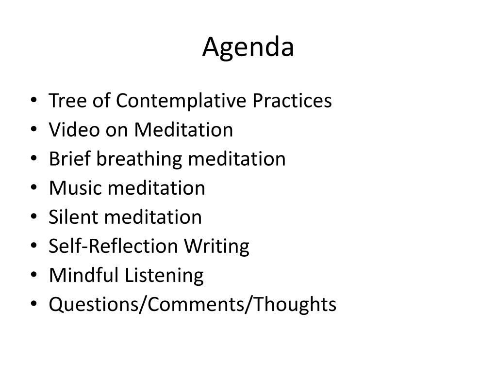 PPT - Relax, Reflect, Relate: The 3 R’s of Contemplative Practice (7B ...
