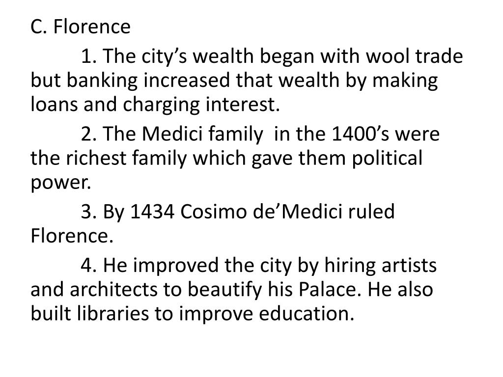 PPT - Chapter 19 The Italian Renaissance Trade with Asia A. The Silk ...