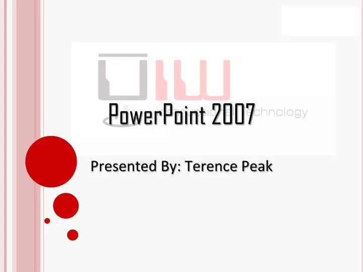 PPT - PowerPoint 2007 PowerPoint Presentation, free download - ID:3114429