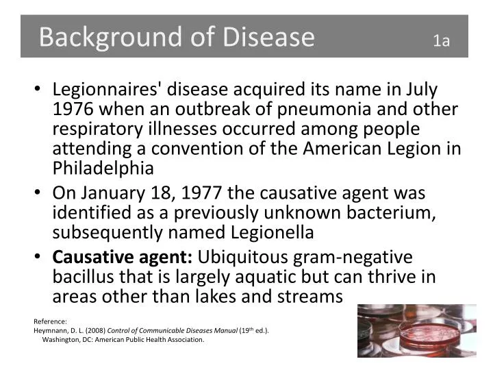 PPT - Background of Disease 1a PowerPoint Presentation, free download ...