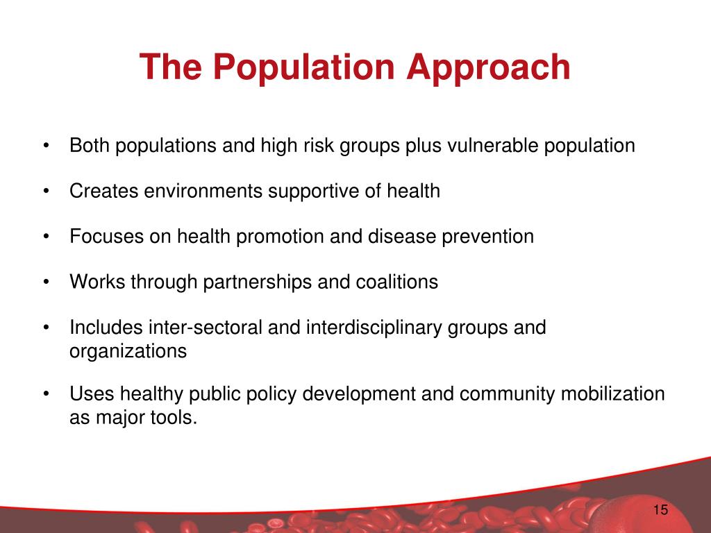 PPT - Sick Individuals and Sick Populations: High Risk and Population ...