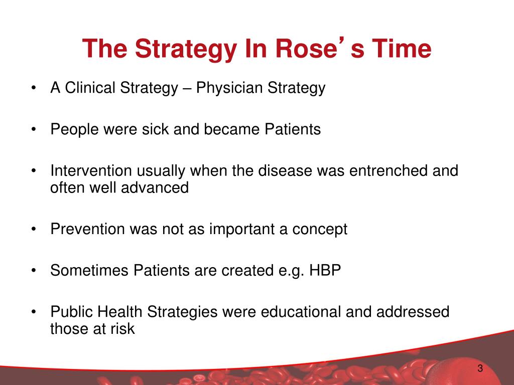 PPT - Sick Individuals and Sick Populations: High Risk and Population ...