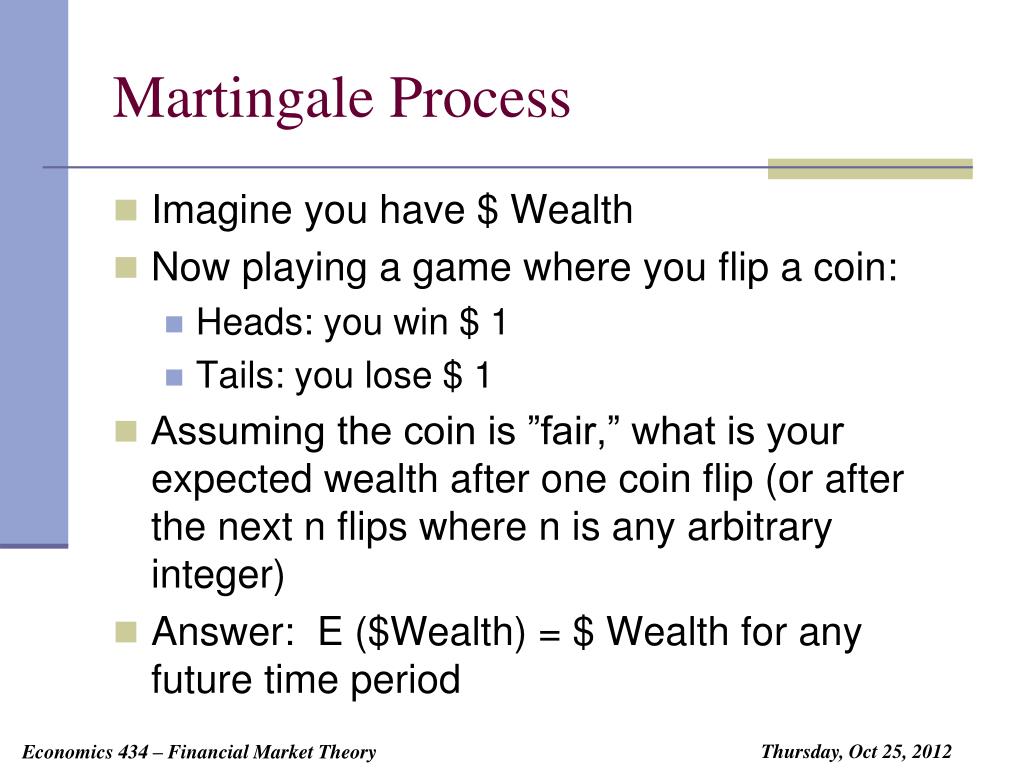 PPT - Economics 434 Theory of Financial Markets PowerPoint Presentation ...