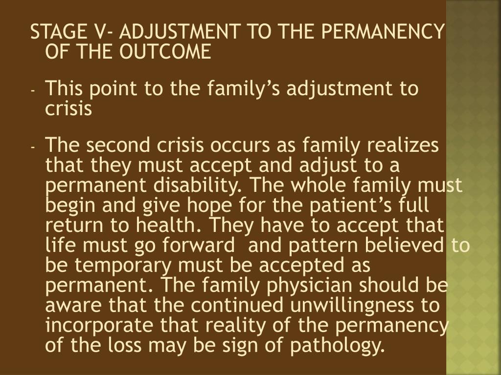 PPT - The Family Illness Trajectory -Passage Thru Sufferings PowerPoint ...
