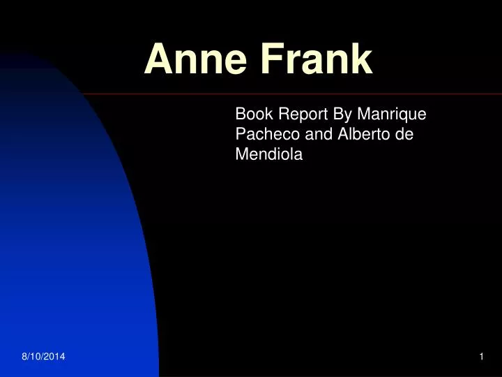 PPT - Anne Frank PowerPoint Presentation, free download - ID:3114974