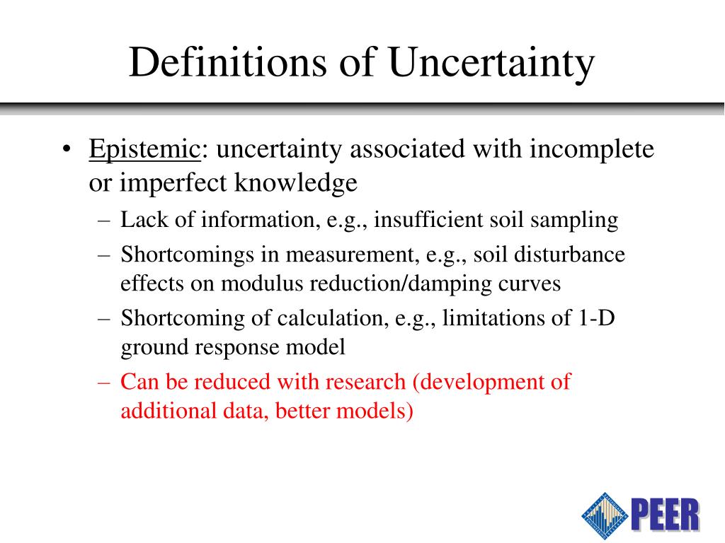 PPT - Geotechnical Uncertainties for PBEE PowerPoint Presentation, free ... PPT - Geotechnical Uncertainties for PBEE PowerPoint Presentation, free ...