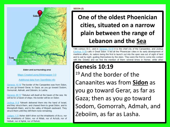 PPT - Sidon PowerPoint Presentation - ID:3116256