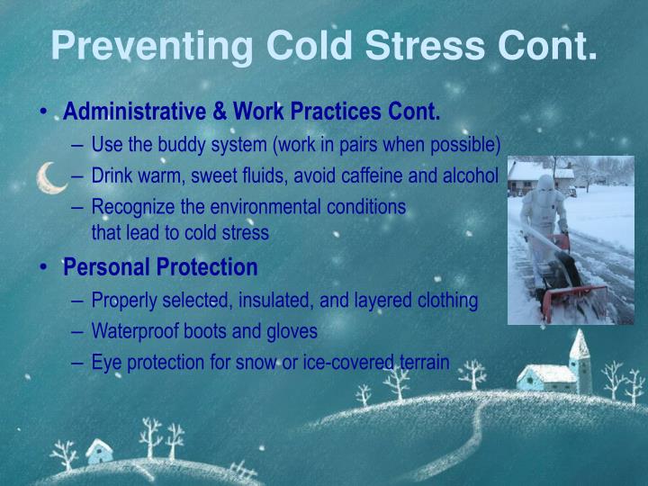 PPT - Cold Stress PowerPoint Presentation - ID:3116329
