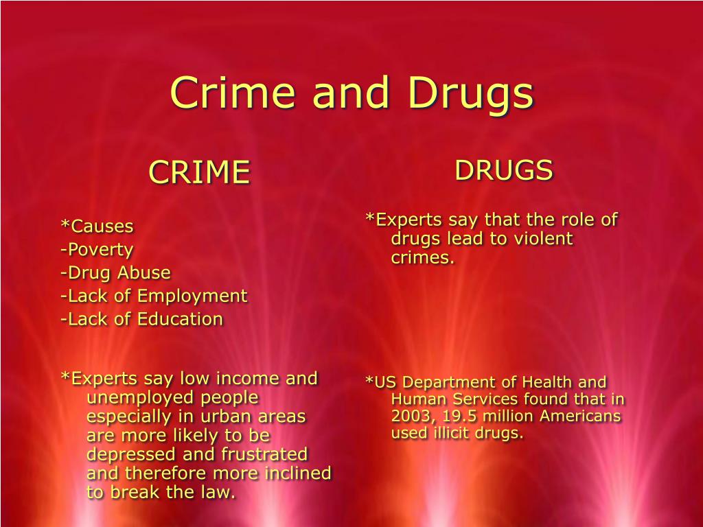 PPT - Crime and Drugs Domestic Policy PowerPoint Presentation, free ...
