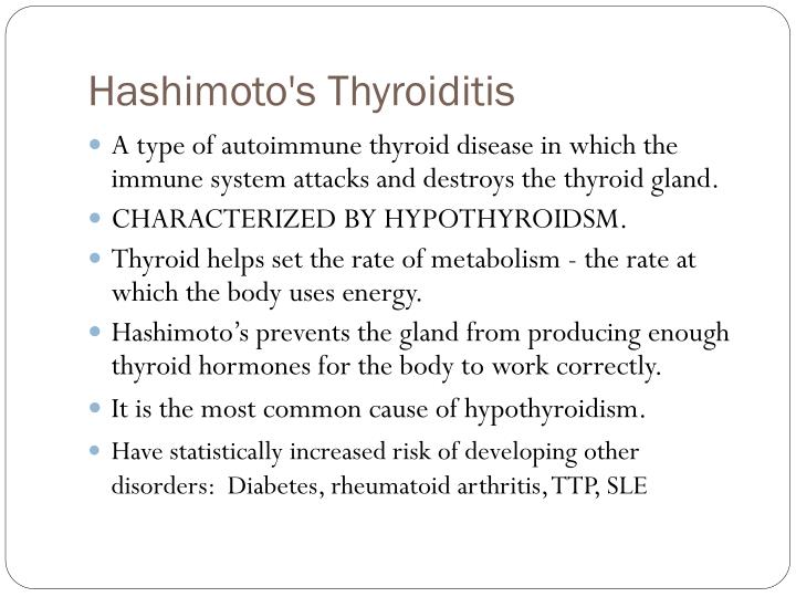 PPT - Unit 3 Autoimmunity Part 4 Hashimoto’s Thyroiditis Part 5 Grave’s ...