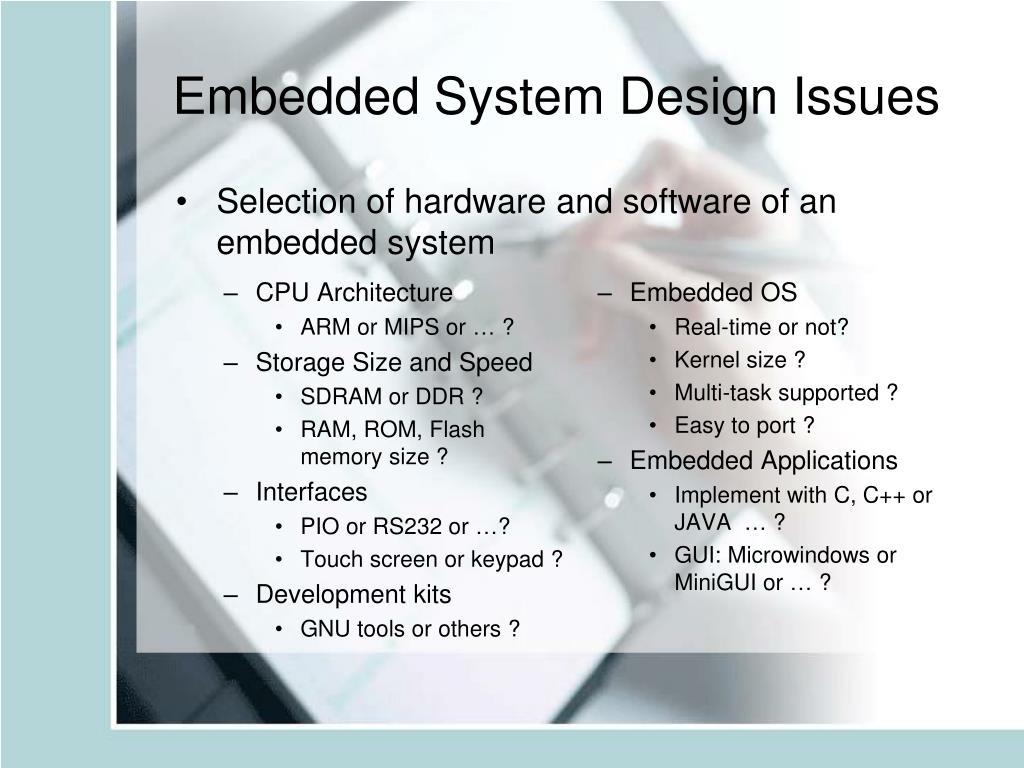 Embedded System Design Process Ppt - Design Talk Embedded System Design Process Ppt - Design Talk