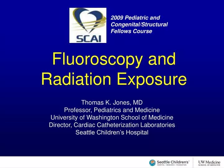 PPT - Fluoroscopy and Radiation Exposure PowerPoint Presentation, free ...