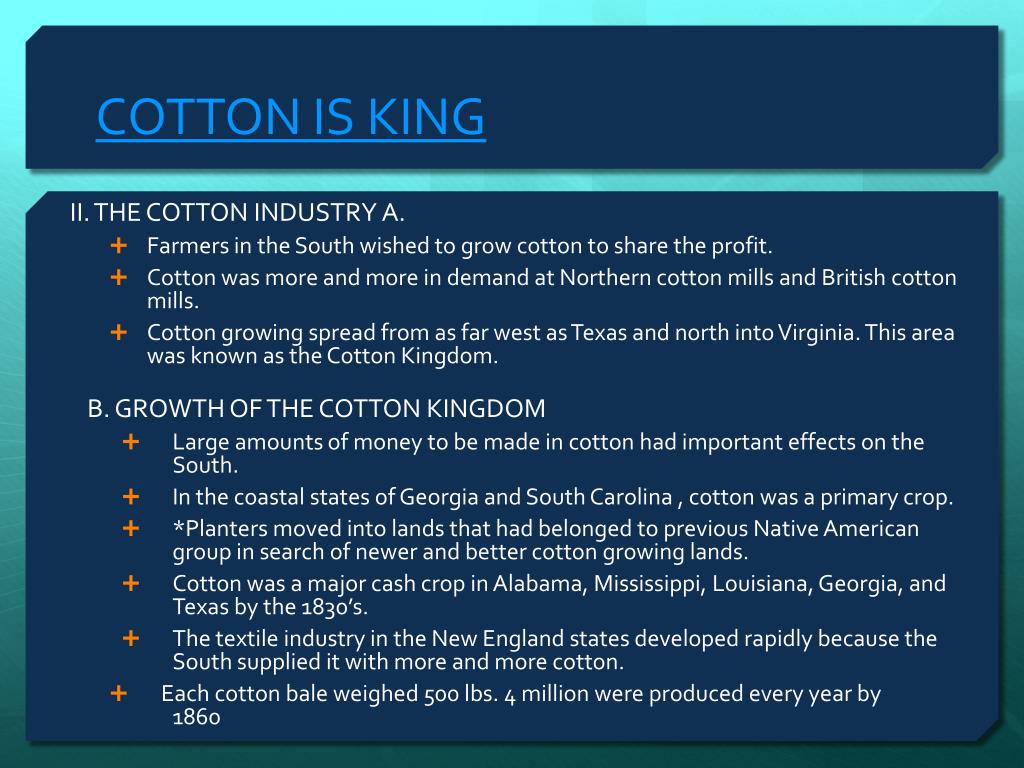 PPT - CHAPTER 13: LIFE IN THE NORTH AND SOUTH (1789-1860) PowerPoint ...