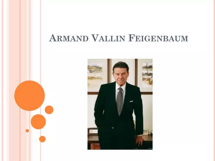 PPT - Armand Vallin Feigenbaum PowerPoint Presentation, free download ...