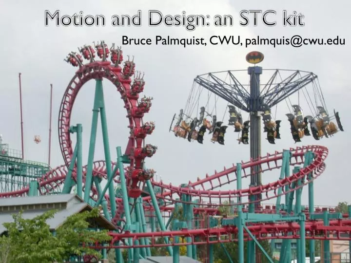 PPT - Motion and Design: an STC kit PowerPoint Presentation, free ...