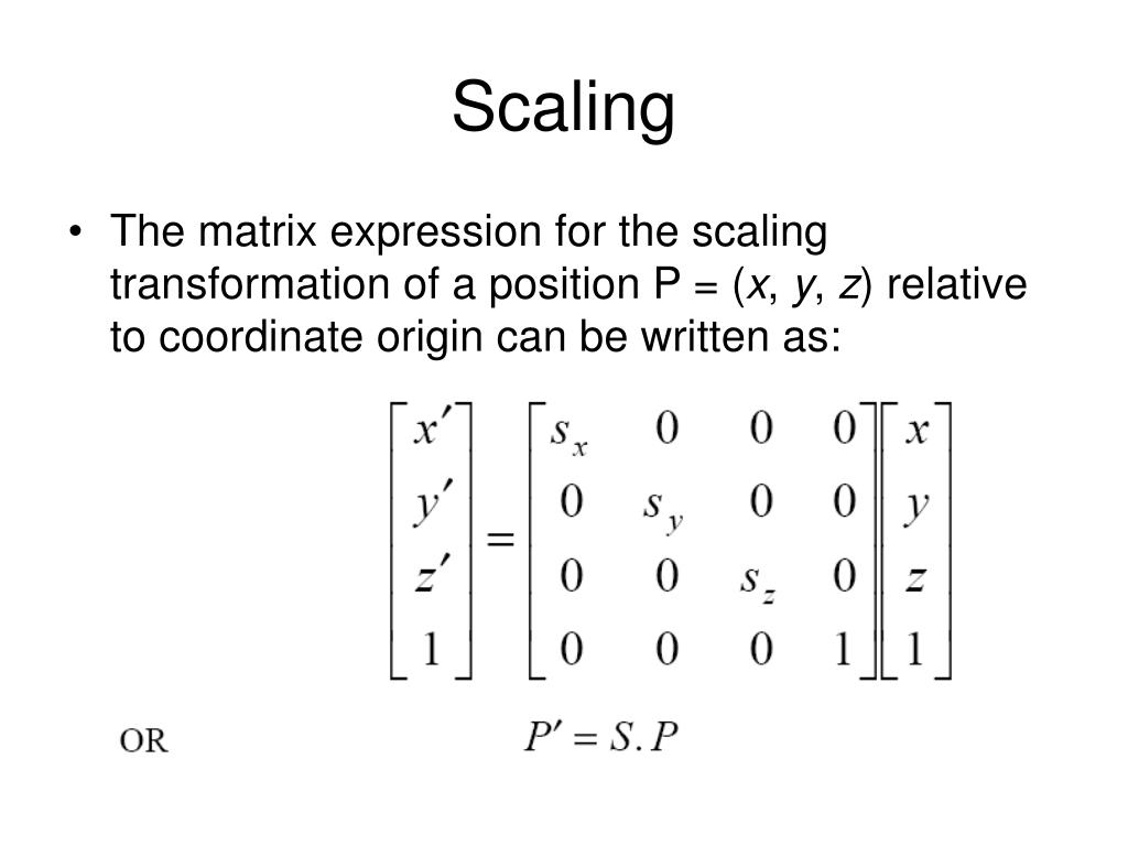 Ppt Computer Graphics 3d Transformations Powerpoint Presentation