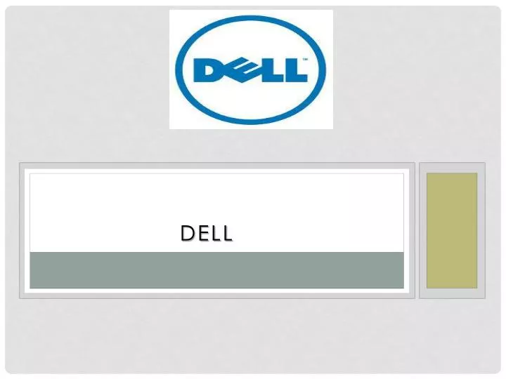 PPT - DELL PowerPoint Presentation, free download - ID:3118035