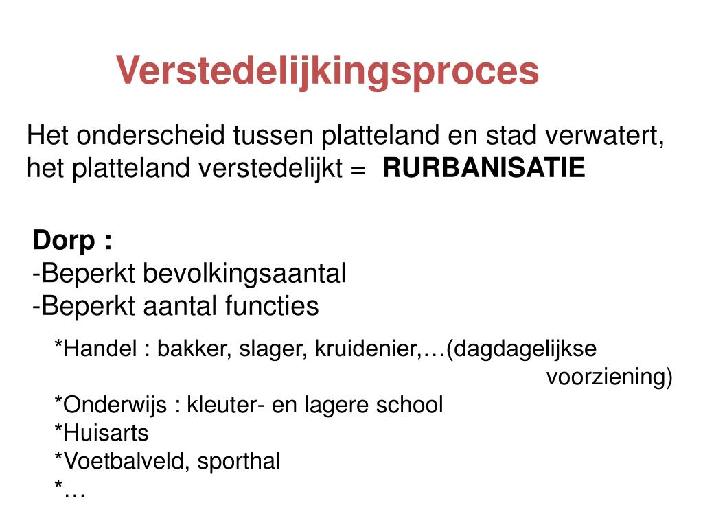 PPT - SOCIO-ECONOMISCHE SITUATIE IN EIGEN OMGEVING PowerPoint ...