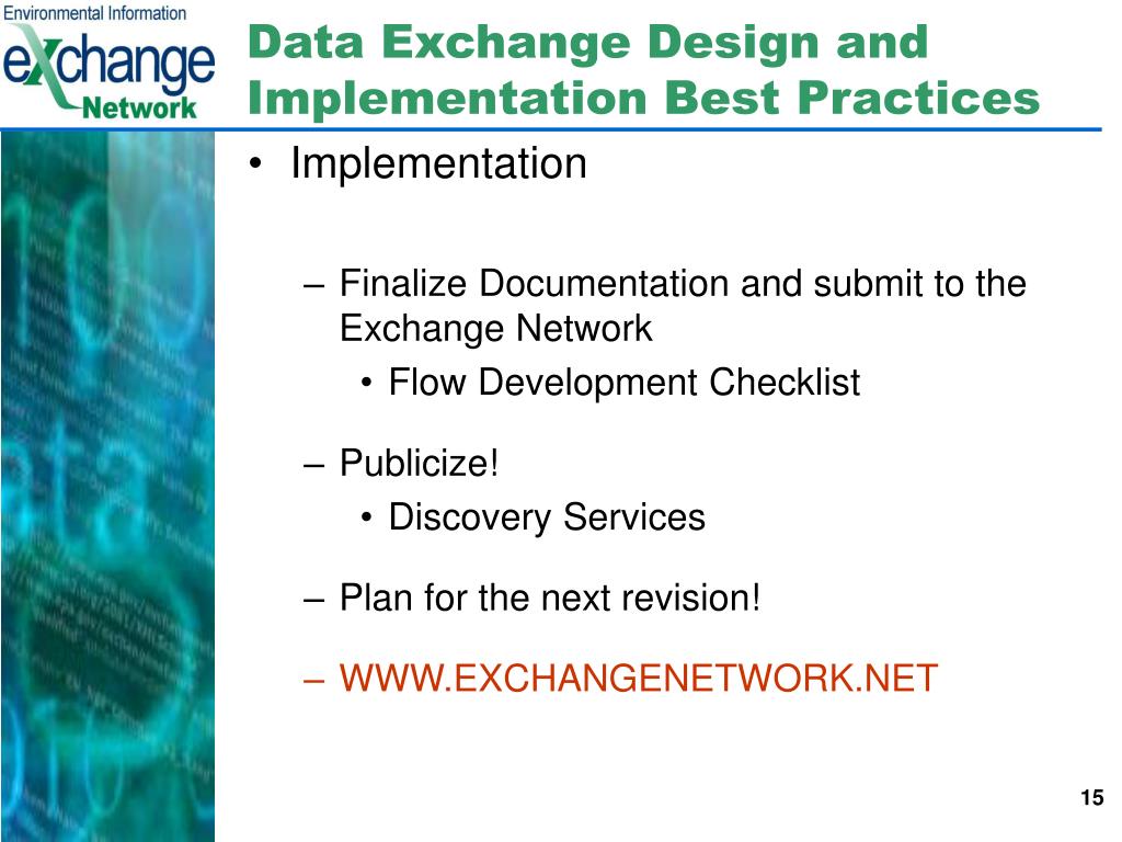 PPT - Data Exchange Design and Implementation Best Practices PowerPoint ... PPT - Data Exchange Design and Implementation Best Practices PowerPoint ...