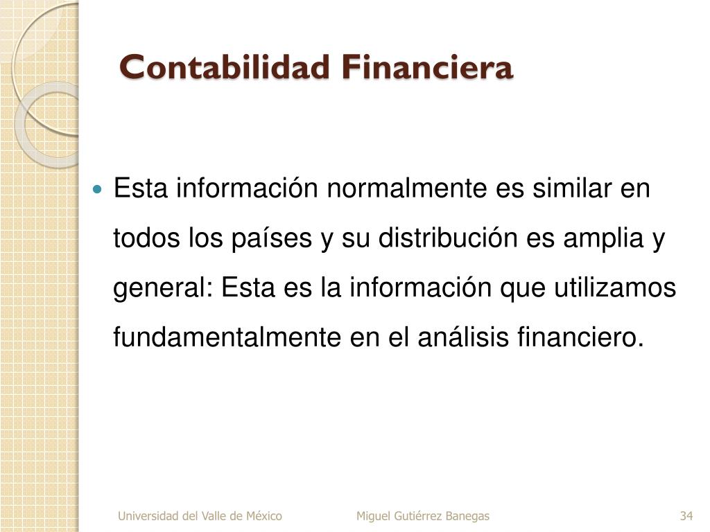 Ppt El Papel De La InformaciÓn Contable En La AdministraciÓn De Las