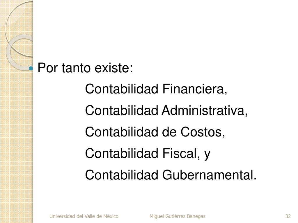 Ppt El Papel De La InformaciÓn Contable En La AdministraciÓn De Las