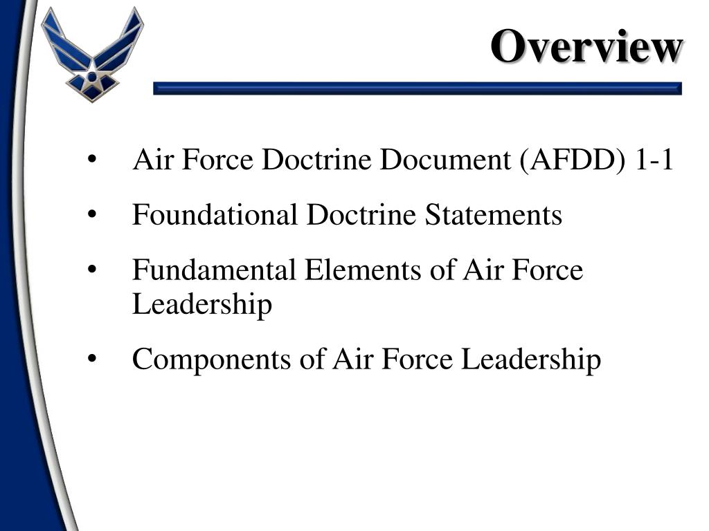PPT - Air Force Leadership PowerPoint Presentation, free download - ID ...