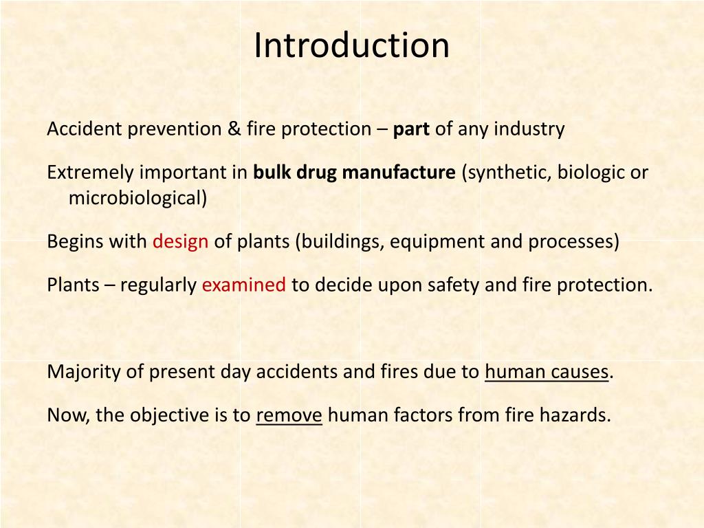 PPT - Plant Safety and Fire Protection PowerPoint Presentation, free ...