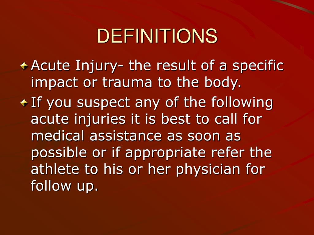 PPT - Care and Prevention of Injury in the High School Athlete ...