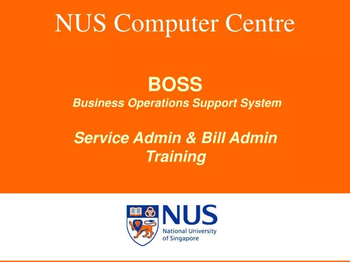 PPT - NUS Computer Centre PowerPoint Presentation, free download - ID ...