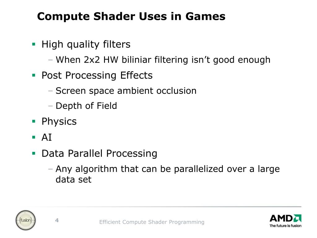 Ppt Efficient Compute Shader Programming Powerpoint Presentation Free Download Id3120231 3032