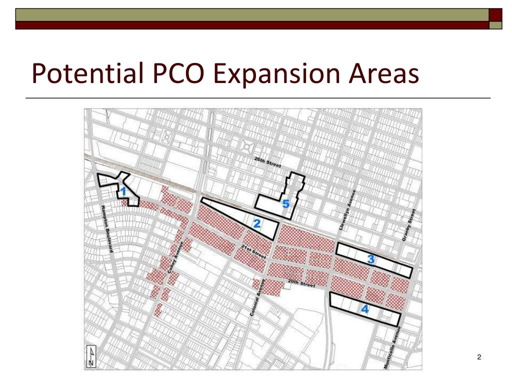 PPT - Pedestrian Commercial Overlay (PCO): Potential Expansion/Creation ...