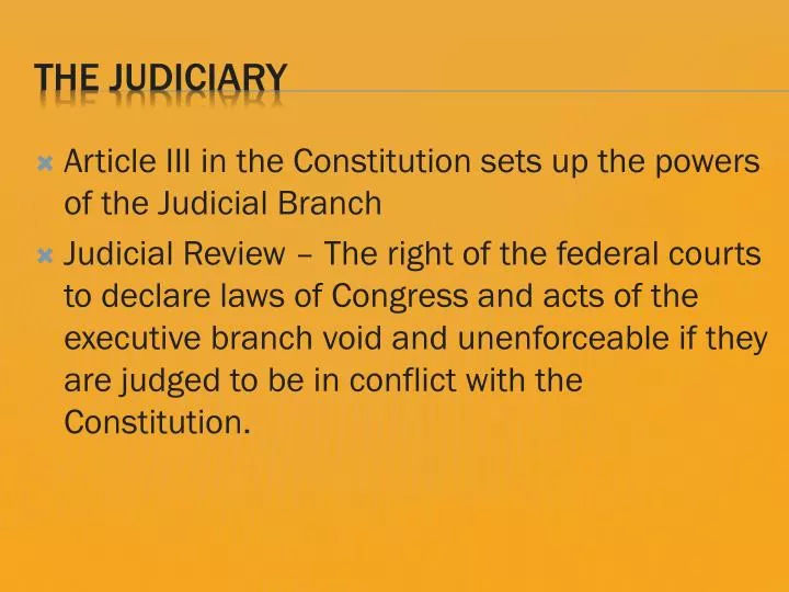 PPT - The Judiciary PowerPoint Presentation, free download - ID:3120611 PPT - The Judiciary PowerPoint Presentation, free download - ID:3120611