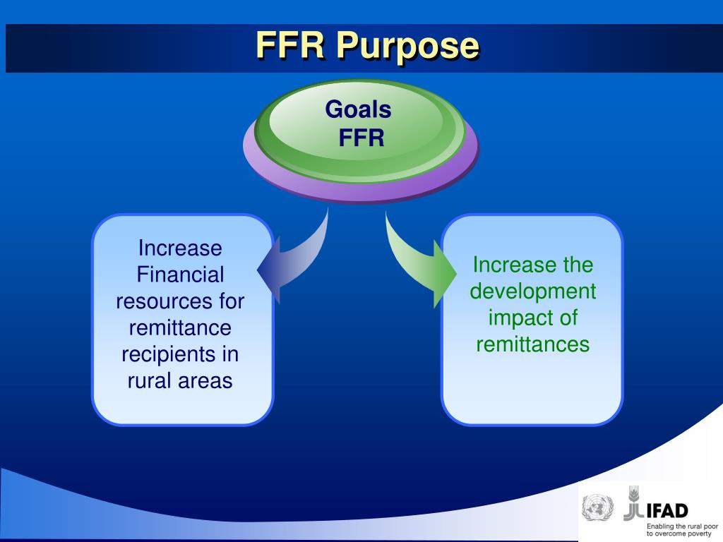 PPT - Financing Facility for Remittances Promoting Innovative Migrant ...
