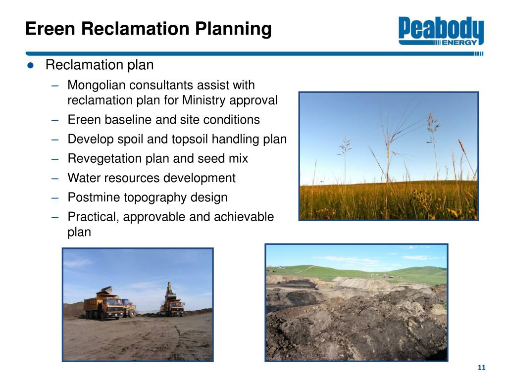 PPT - Achieving Reclamation Success Globally – Peabody Energy’s ...