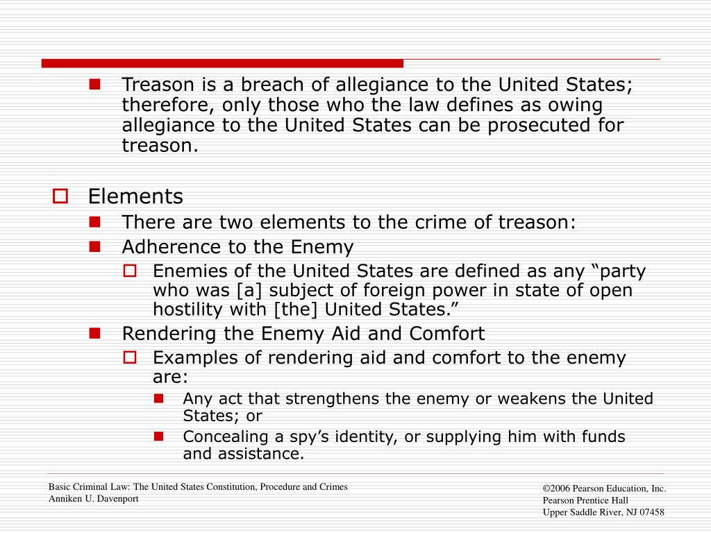 PPT - Basic Criminal Law: The United States Constitution, Procedure and ...