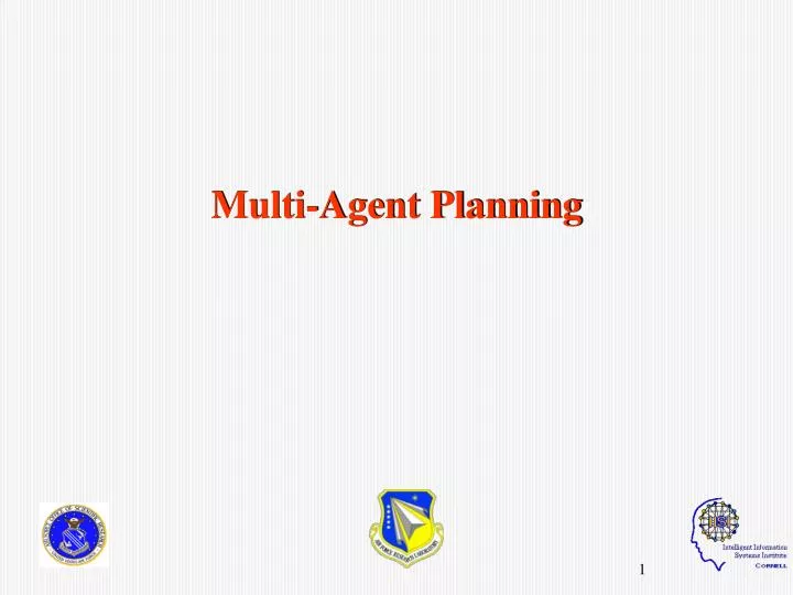 PPT - Multi-Agent Planning PowerPoint Presentation, free download - ID ...