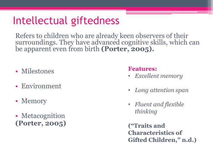 PPT - Giftedness PowerPoint Presentation - ID:3122307